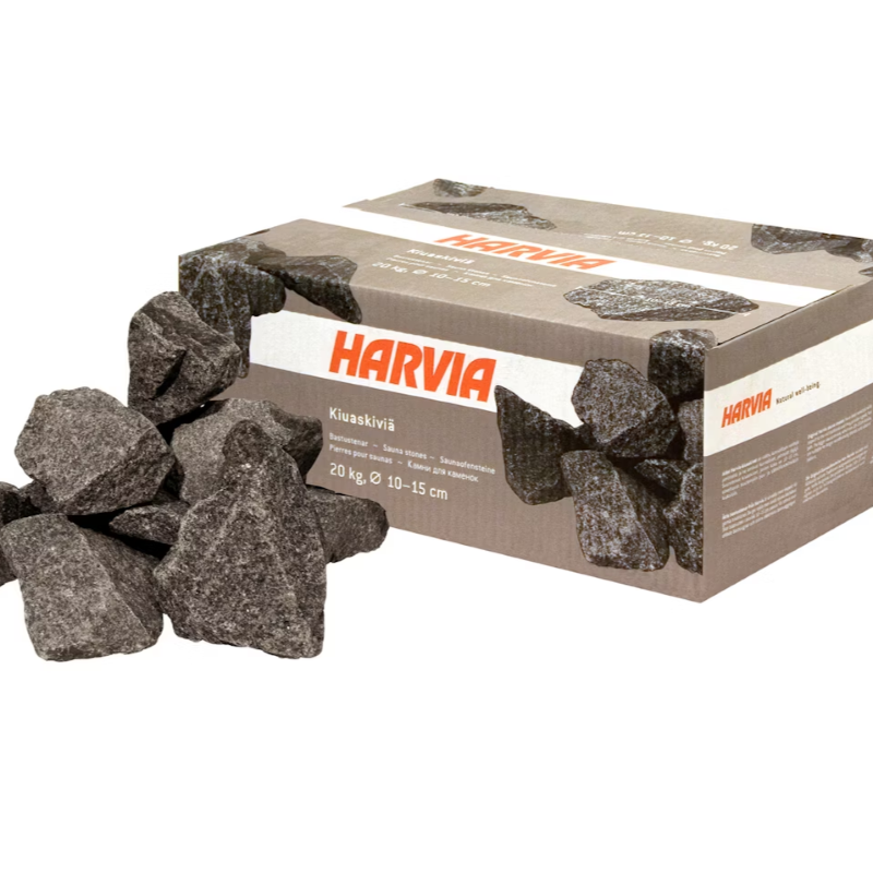 Box of Sauna Rocks (For Harvia Brand Electric Sauna Heaters) — True Form